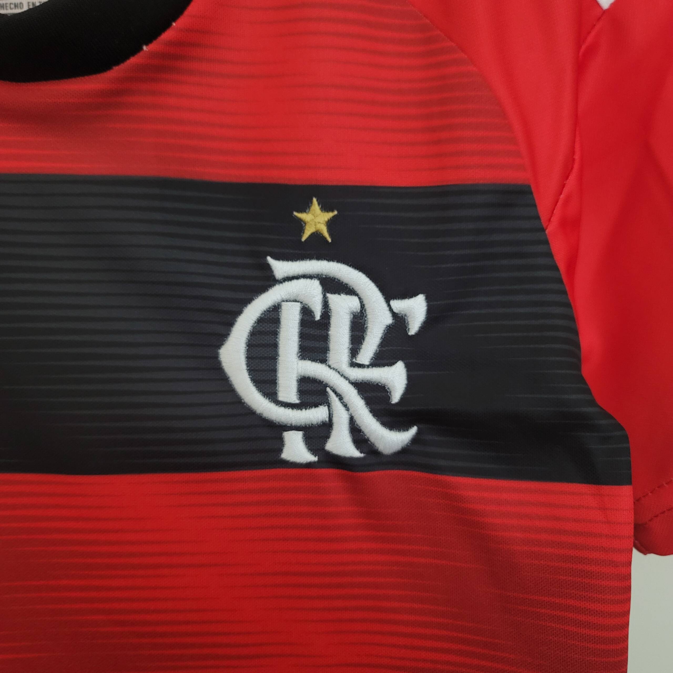 Flamengo Home Jersey 23/24 - Children - Maxi Kits