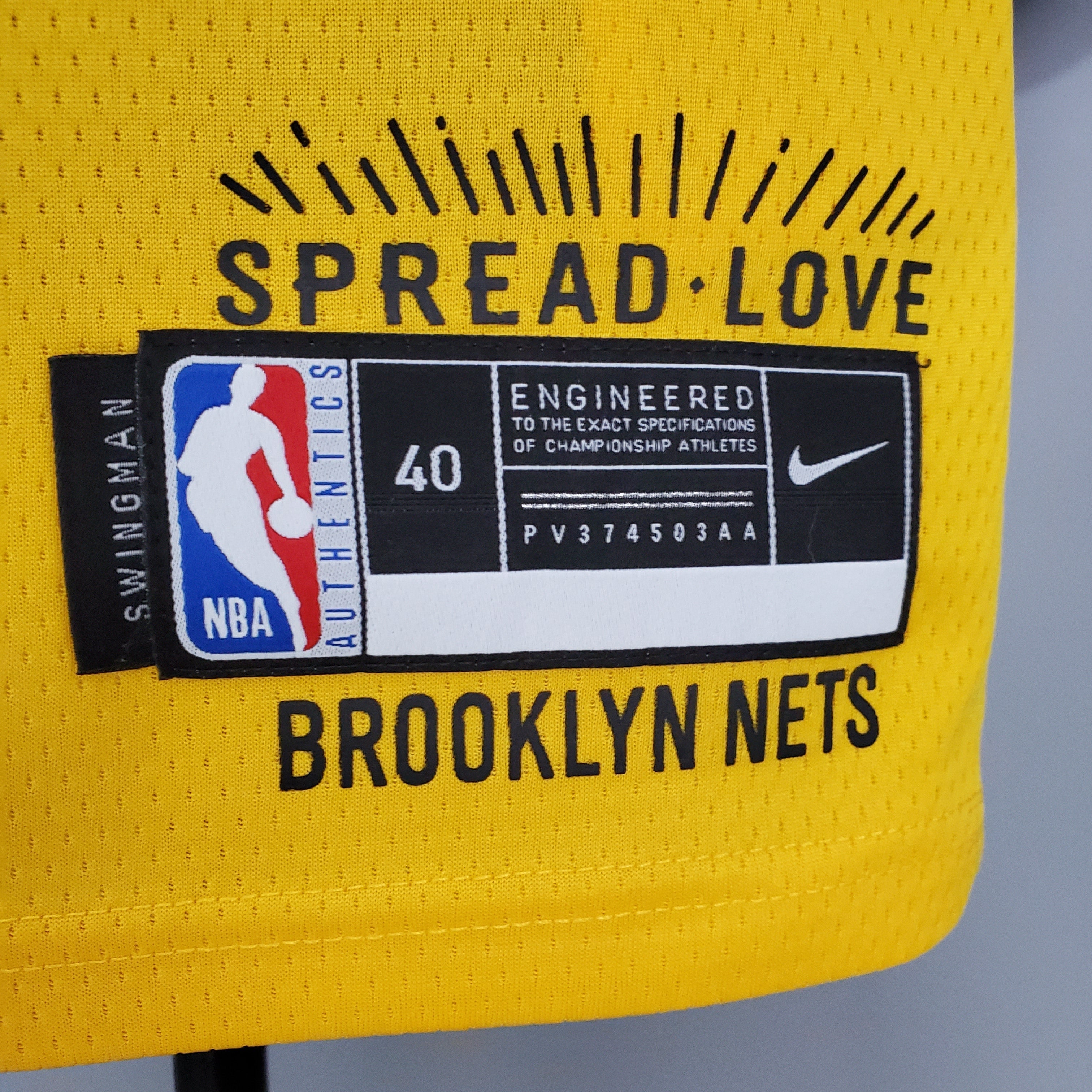 Camiseta NBA do Brooklyn Nets - Maxi Kits