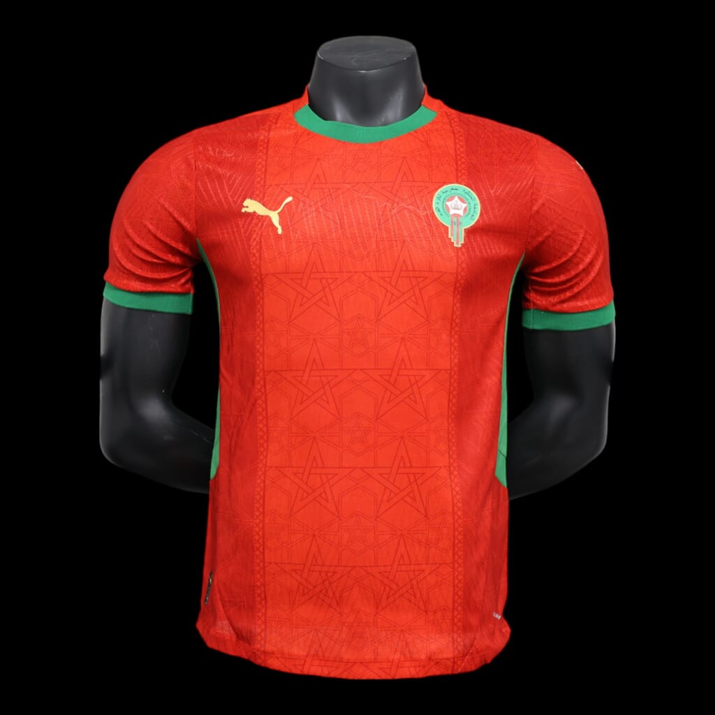 Morocco Home Jersey 25/26 - Player Version - Maxi Kits