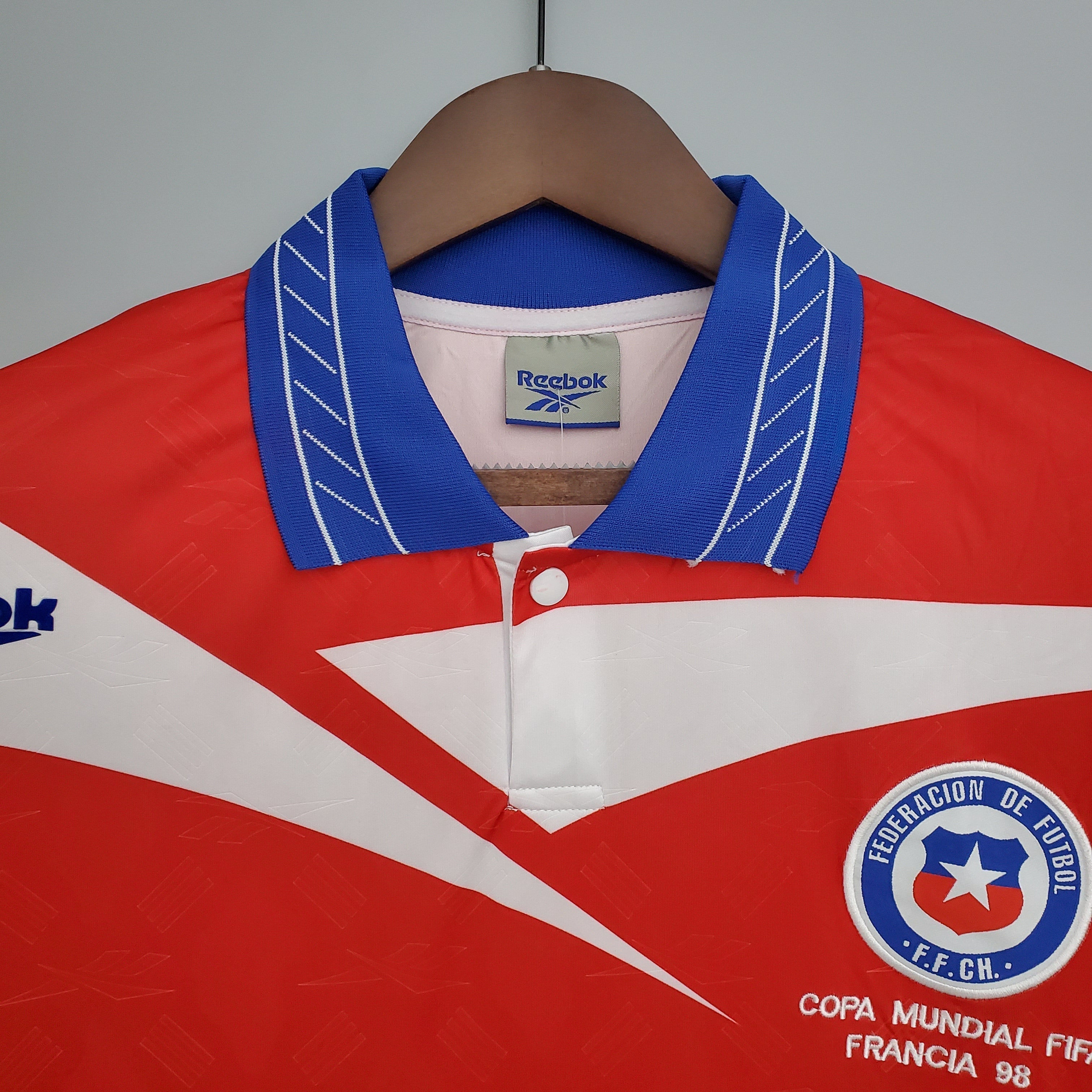 Camisa retrô do Chile 1998 - Maxi Kits