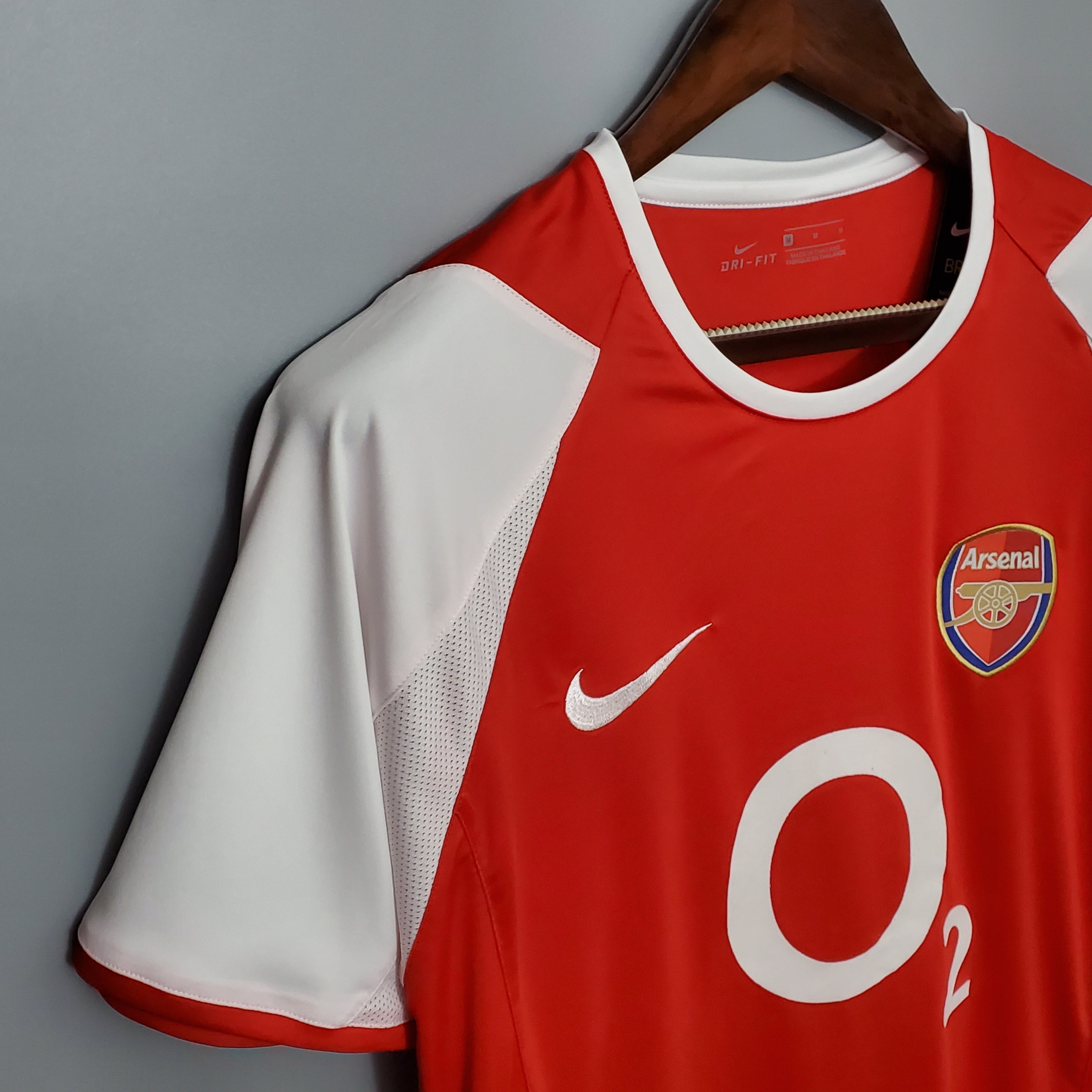 Camiseta Arsenal Retro 02/04 - Maxi Kits