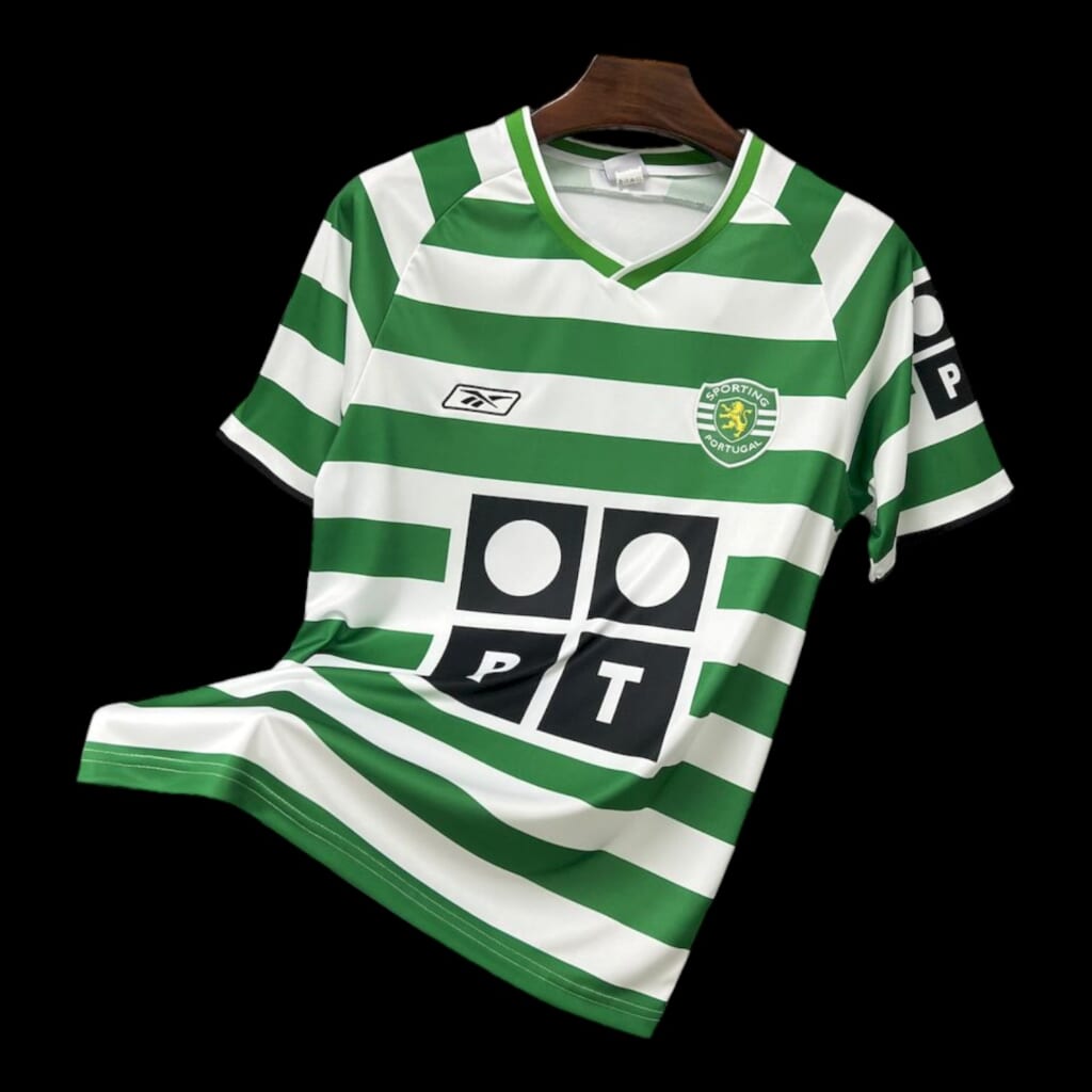 Sporting Portugal Maillot Domicile Rétro 2003/04 - Maxi Kits