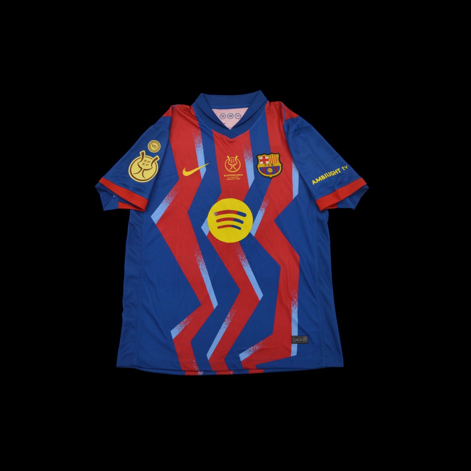 Barcelona Fourth Jersey 25/26 - Copa Del Rey Edition - Maxi Kits